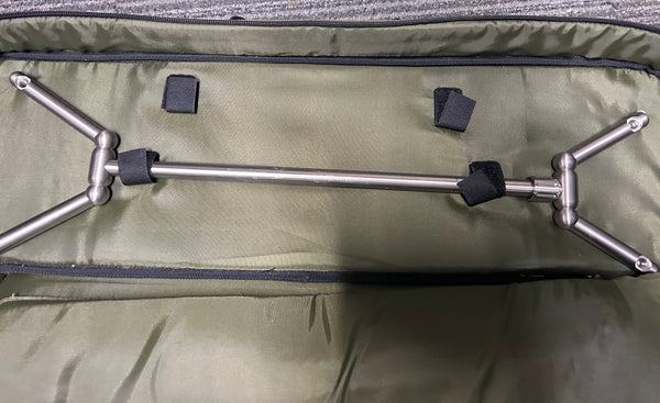 Summit Tackle Colosseum SS Pod Kit 3 Rod Adjustable + Solar Black Lite ...