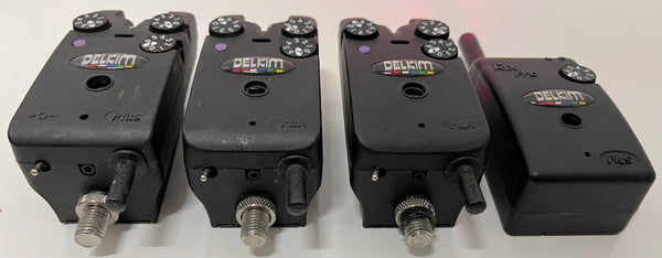 Delkim TXi Plus Bite Alarms Purple + RX Pro Plus Receiver – Fish For Tackle
