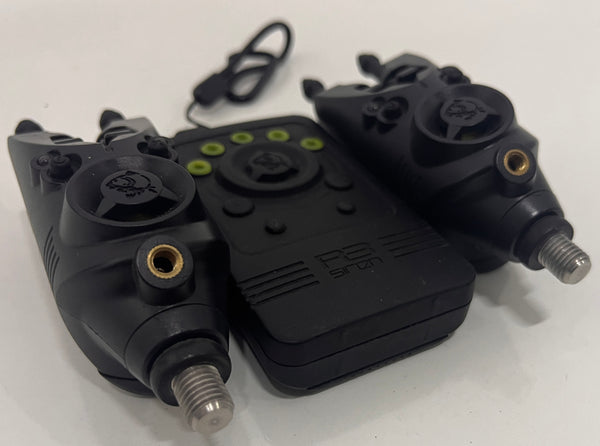 Nash Siren R3 Bite Alarms X2 + Receiver – Fish For Tackle