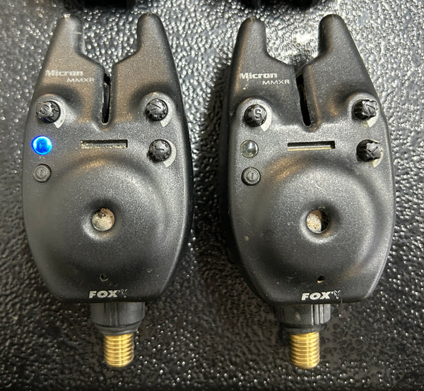 Fox Micron MMXR Digital Bite Alarms Blue X2 – Fish For Tackle