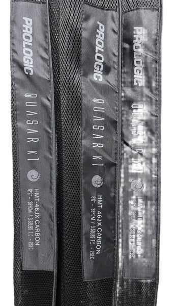 Prologic Quasar K1 12.6ft 3.50lb Custom Green Whipping Carp Rods X3 ...