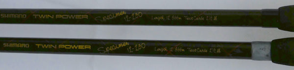 Shimano Twin Power Specimen 12ft 2.50lb Rods X2 – Fish For Tackle